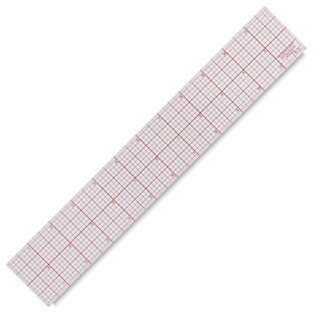 Westcott Plastic Ruler - 12", 8ths | BLICK Art Materials