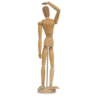 Blick Hardwood Manikin - 16", Female | BLICK Art Materials