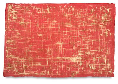 Black Ink Screenprinted Nepalese Lokta Papers | BLICK Art Materials