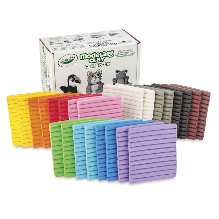 Crayola Modeling Clay Classpack - Set of 24 | BLICK Art Materials