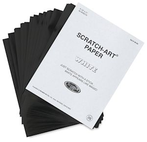 Scratch-Art Paper for Students | BLICK Art Materials