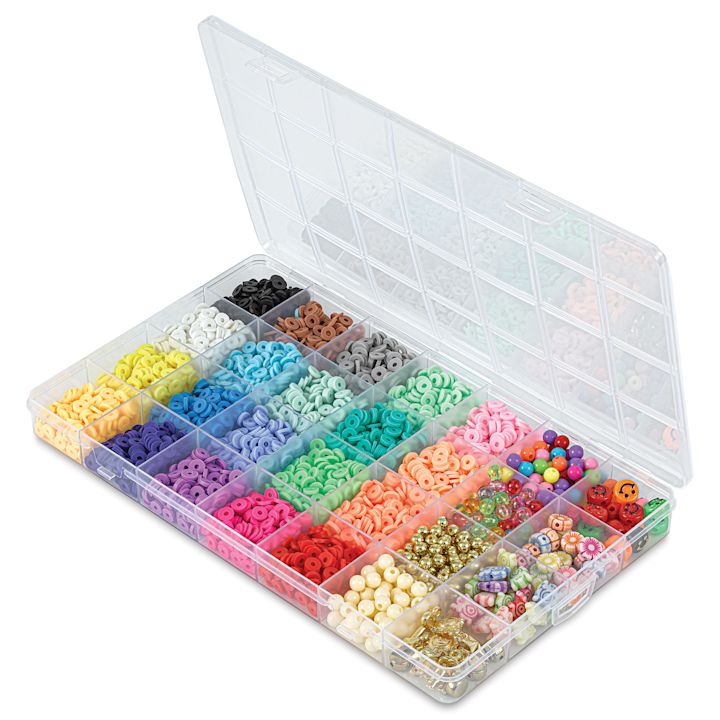 Blick Clay Bead Box - Set of 28 | BLICK Art Materials