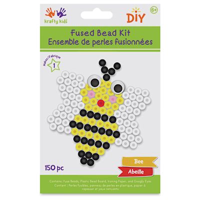 Krafty Kids Fused Bead Kit - Bee | BLICK Art Materials