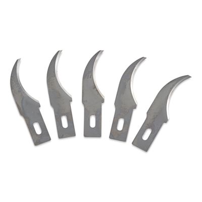 Excel Blades #28 Concave Carving Blade - Pkg of 5 | BLICK Art Materials