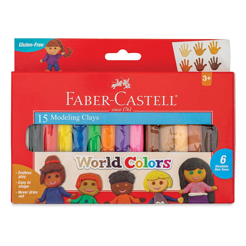 Faber-Castell World Colors Modeling Clay Set | BLICK Art Materials