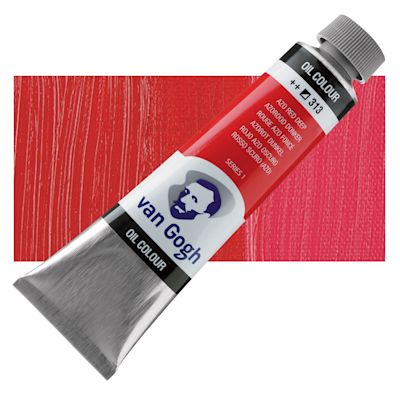 Van Gogh Oil Paint - Azo Red Deep, 40 ml tube | BLICK Art Materials