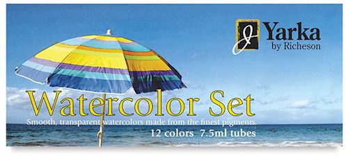 Yarka Student Watercolor Set - Set of 12, 7.5 ml tubes | BLICK Art ...