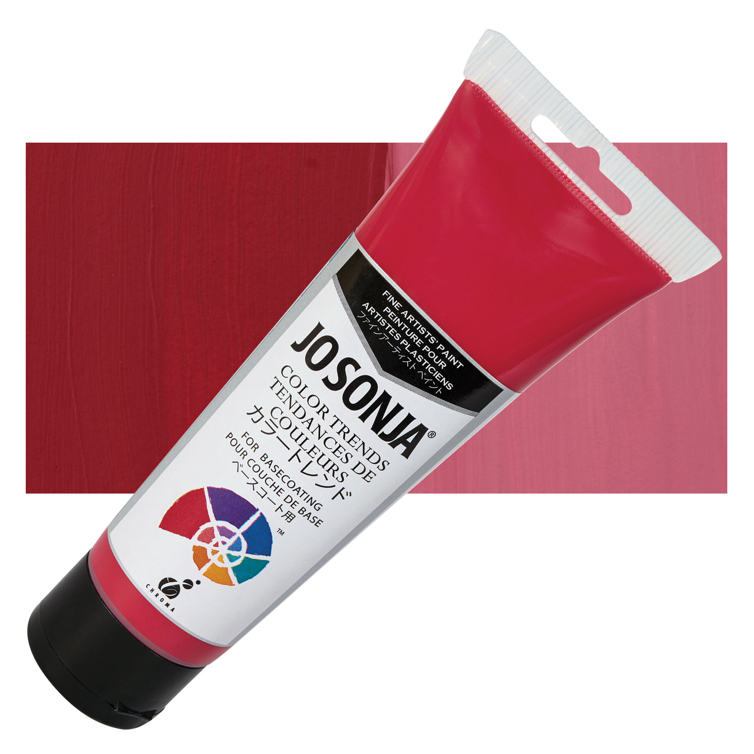 Chroma's Jo Sonja Color Trends Acrylic Paint - Geranium, 120 ml tube ...