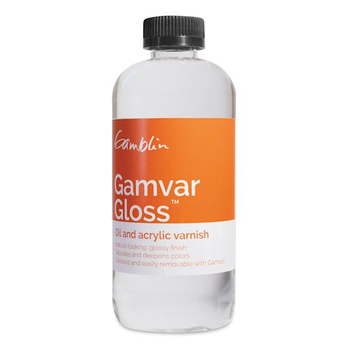 Gamblin Gamvar Gloss Varnish - 16.9 oz bottle | BLICK Art Materials
