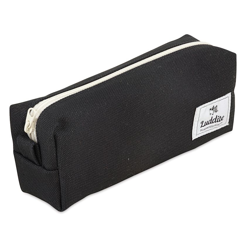 Luddite Canvas Box Pen Case - Black | BLICK Art Materials