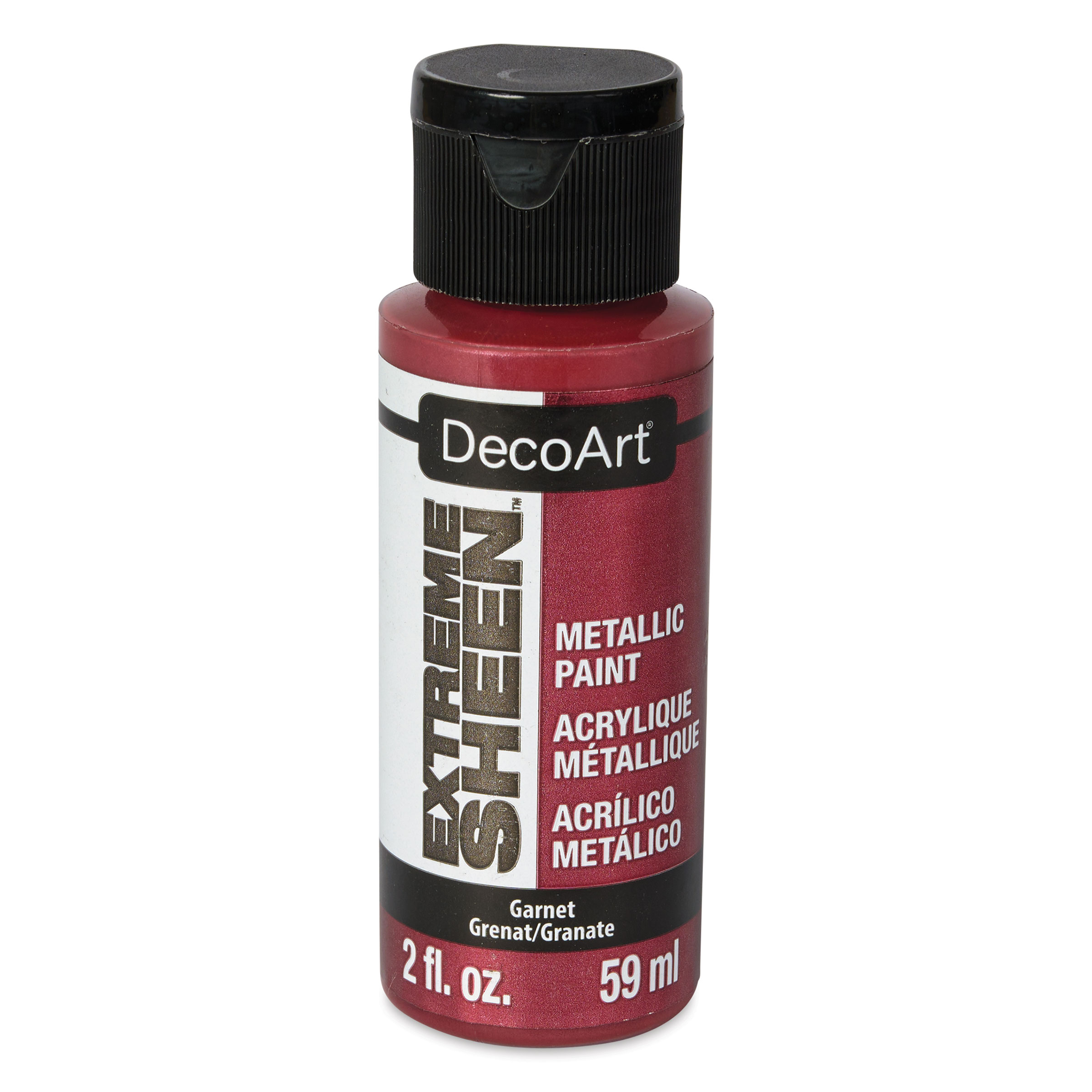 DecoArt Extreme Sheen Metallic Acrylic Paint - Garnet, 2 oz | BLICK Art ...