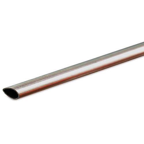 K&S Streamline Tube - Aluminum, 1/2" Diameter, 36" | BLICK Art Materials