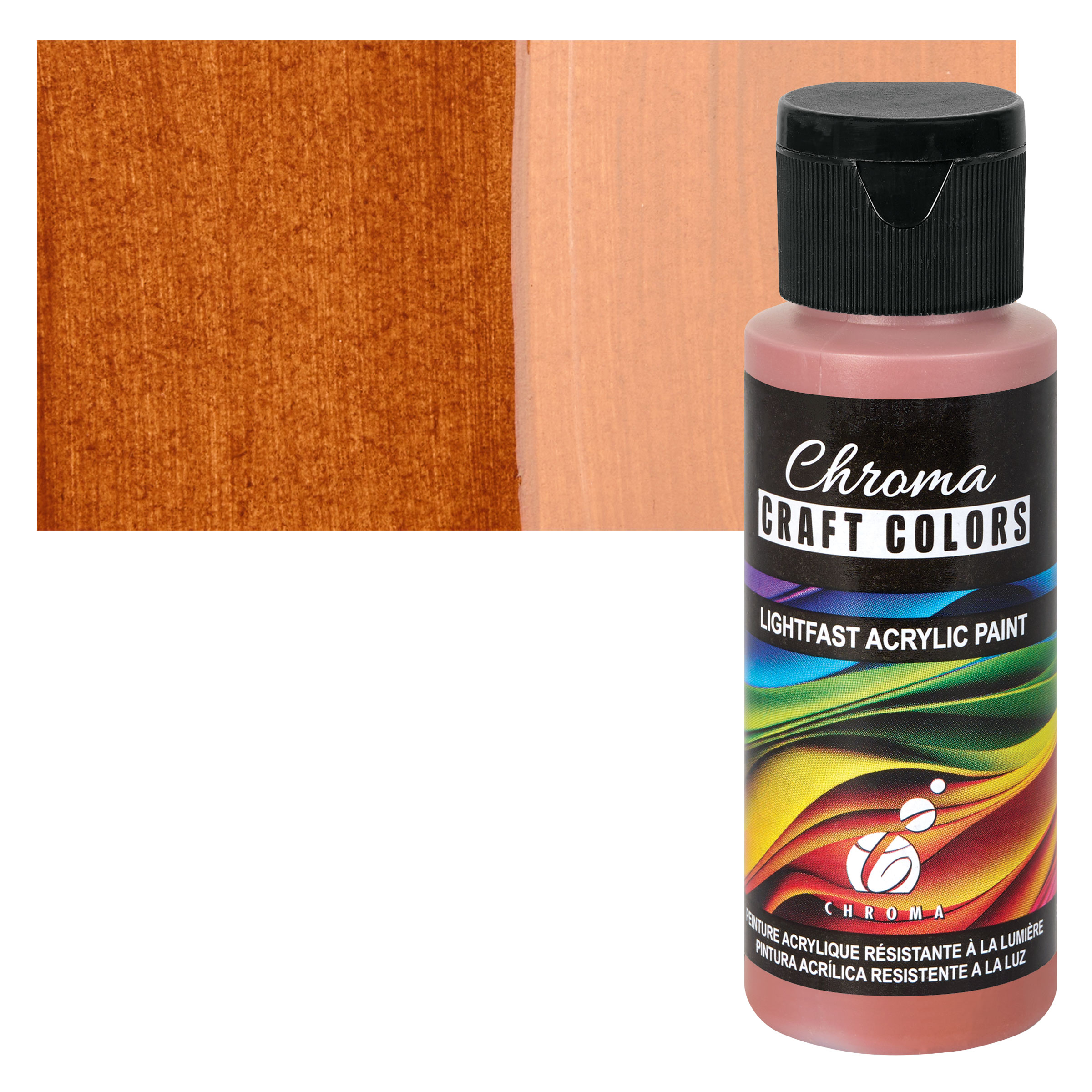 Chroma Craft Colors Acrylic Paint - Gingerbread, 2 oz | BLICK Art Materials
