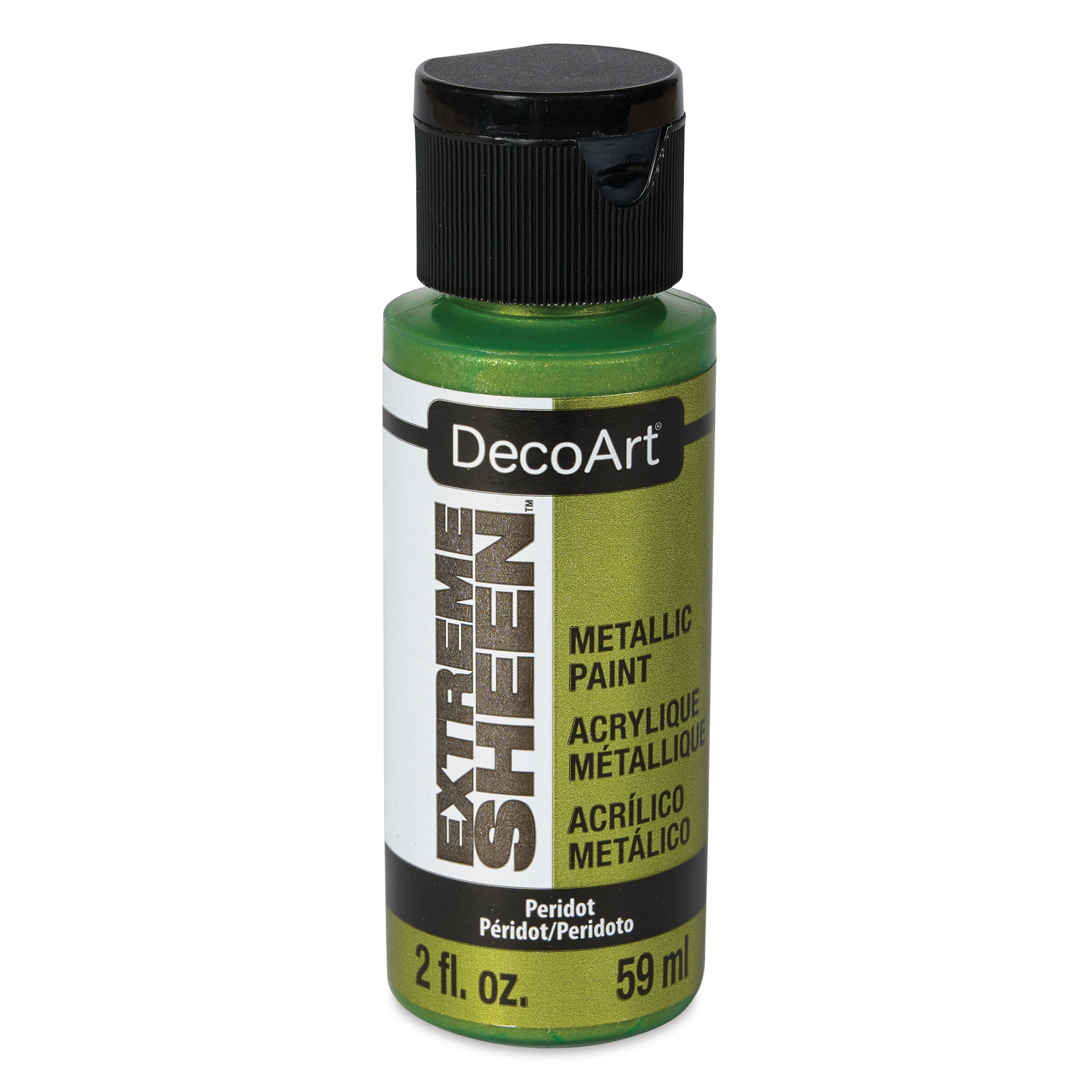 DecoArt Extreme Sheen Metallic Acrylic Paint - Peridot, 2 oz | BLICK ...