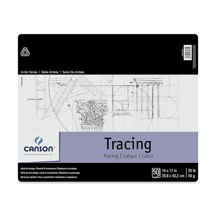 Canson Artist Series Tracing Paper Pads | BLICK Art Materials