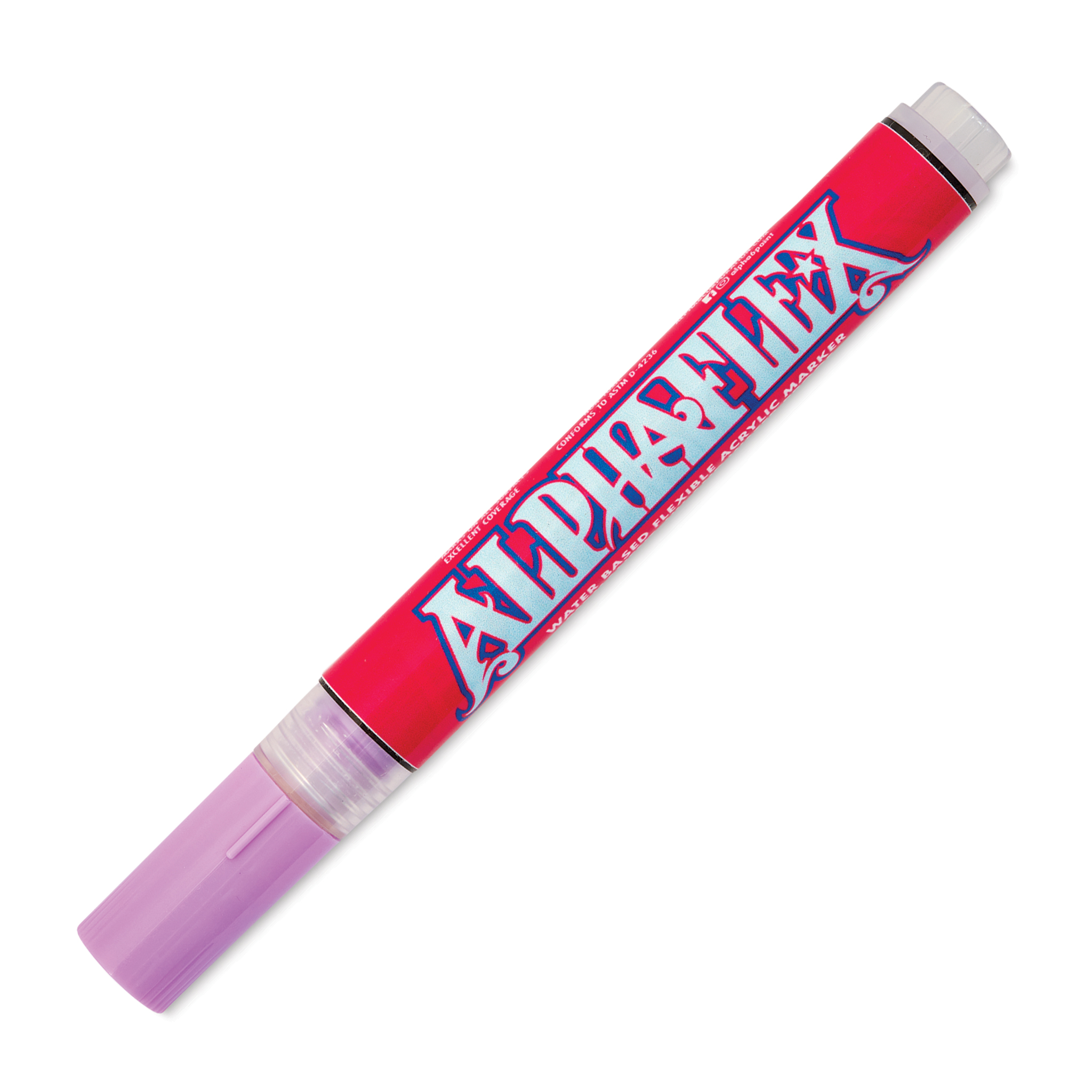 Alpha6 AlphaFlex Textile and Leather Paint Marker - Lilac, 4 mm | BLICK ...