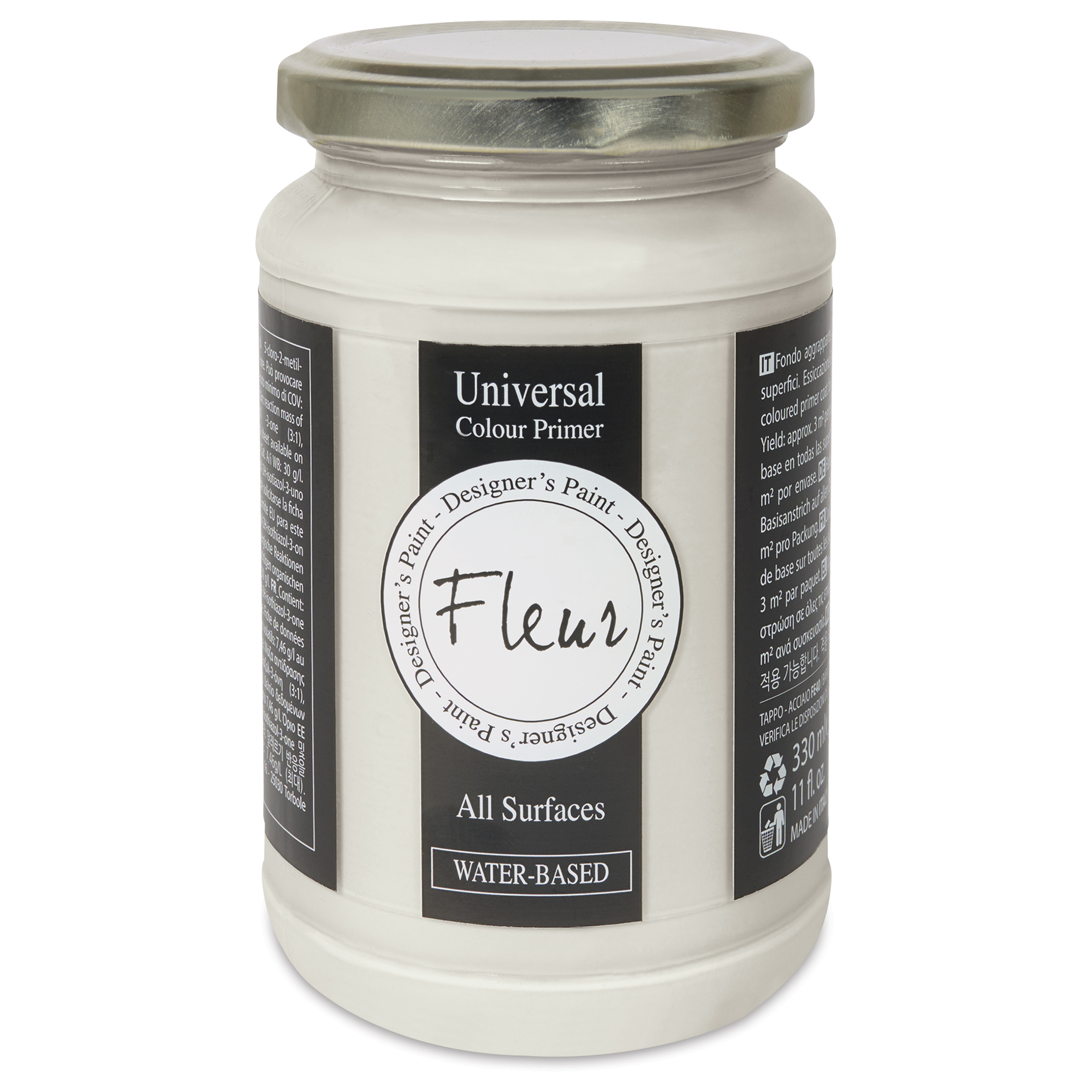 Fleur Universal Primer - Light Grey, 330 ml Jar | Michaels
