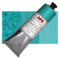 Michael Harding Artist Oil Paint - Cobalt Teal, 225 ml tube | BLICK Art ...