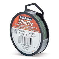 Beadalon WildFire Beading Thread - Green, 0.008", 125 yds | BLICK Art ...