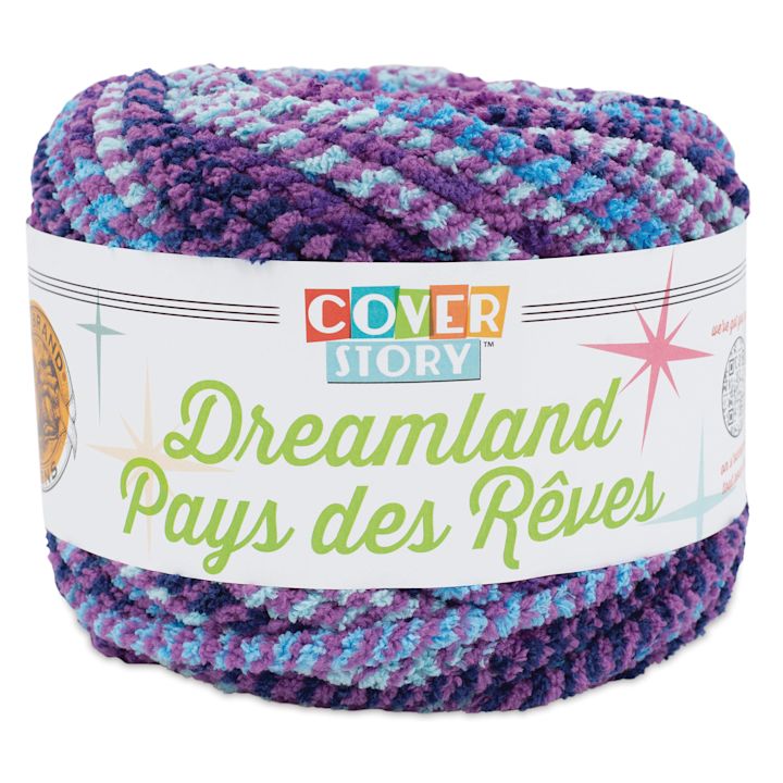 Lion Brand Cover Story Dreamland Yarn - Purple Mountains, 148 yards ...