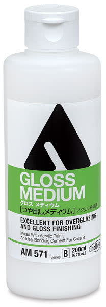 Holbein Acrylic Gloss & Matte Mediums | BLICK Art Materials