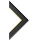 Blick Simplon Frame with Liner - 12" x 12" x 5/16", Black/Gold | BLICK ...