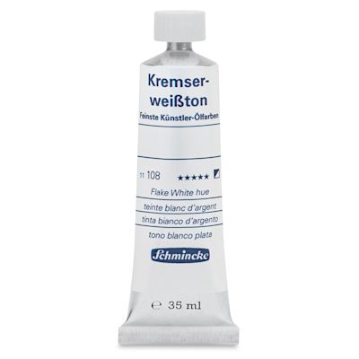 Schmincke Flake White Hue Oil Paint | BLICK Art Materials