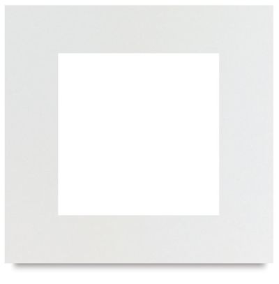 Cardboard Frames - 6" x 6", Pkg of 12, White | BLICK Art Materials