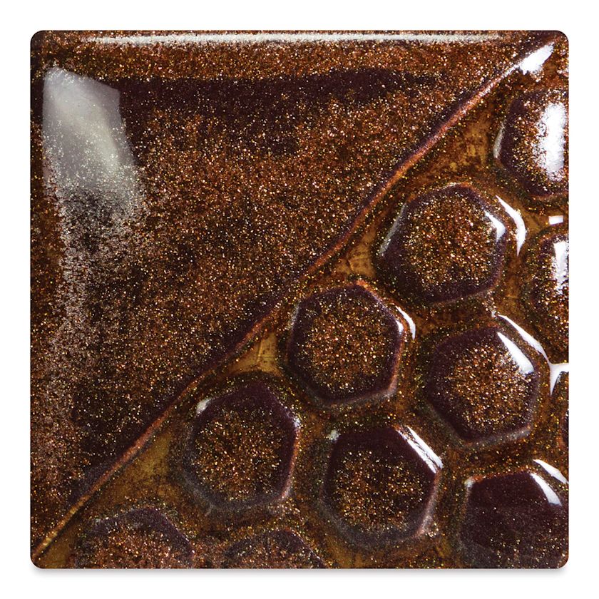 Mayco Elements Glaze - Copper Adventurine, Pint | BLICK Art Materials