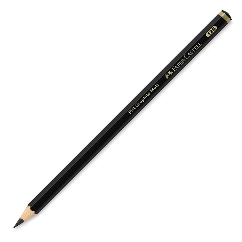 Faber-Castell Pitt Graphite Matte Pencil - 12B | BLICK Art Materials
