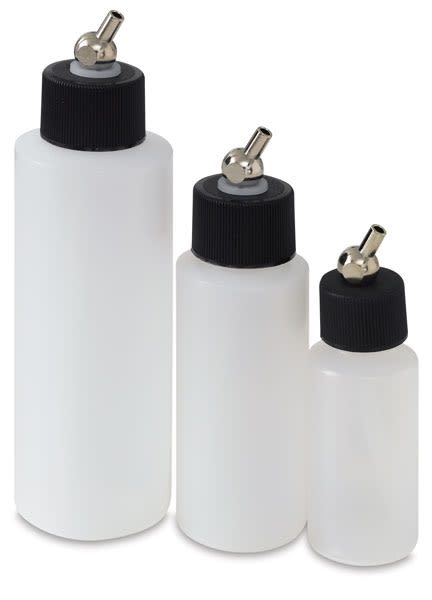 Iwata Translucent Cylinder Bottles | BLICK Art Materials