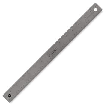 Westcott Flexible Stainless Steel Ruler - 15", Flexible | BLICK Art ...