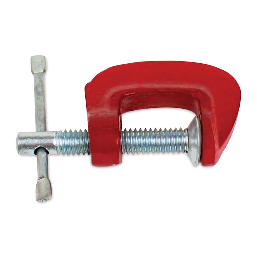 Excel Blades Miniature Iron C-Clamp - 1" | BLICK Art Materials