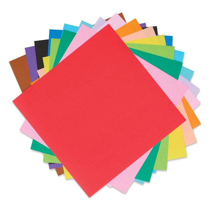Yasutomo Double-Sided Origami Paper - 5-7/8" x 5-7/8" Sheets, Assorted ...