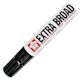 Sakura Extra Broad Permanent Ink Marker - Black | BLICK Art Materials