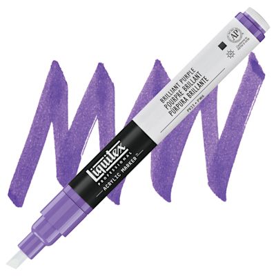 Liquitex Paint Marker - Brilliant Purple, 2mm Tip | BLICK Art Materials