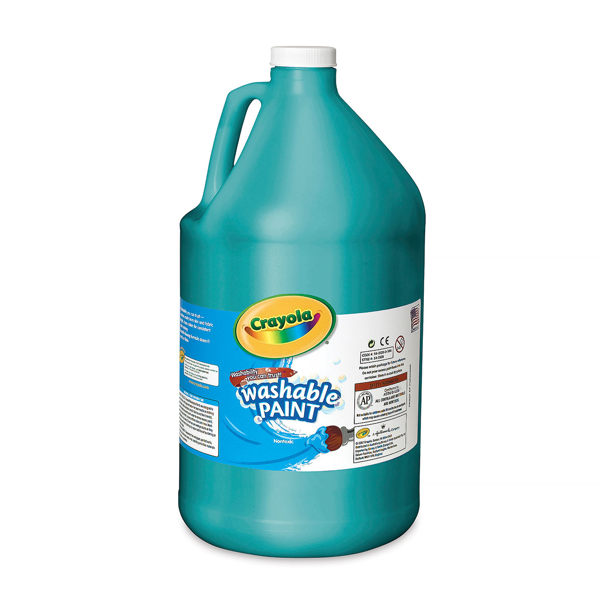 Crayola Washable Paint - Turquoise, Gallon | BLICK Art Materials