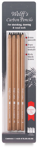 Wolff's Carbon Pencils and Sets | BLICK Art Materials