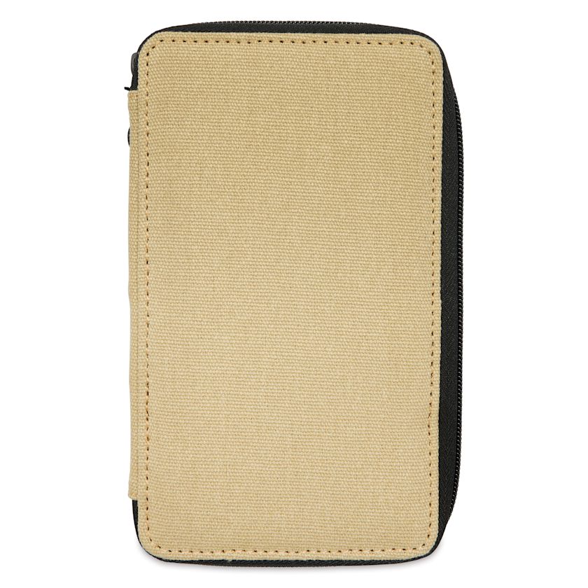 Speedball Canvas Pencil Case - Sage, for 24 Pencils | BLICK Art Materials