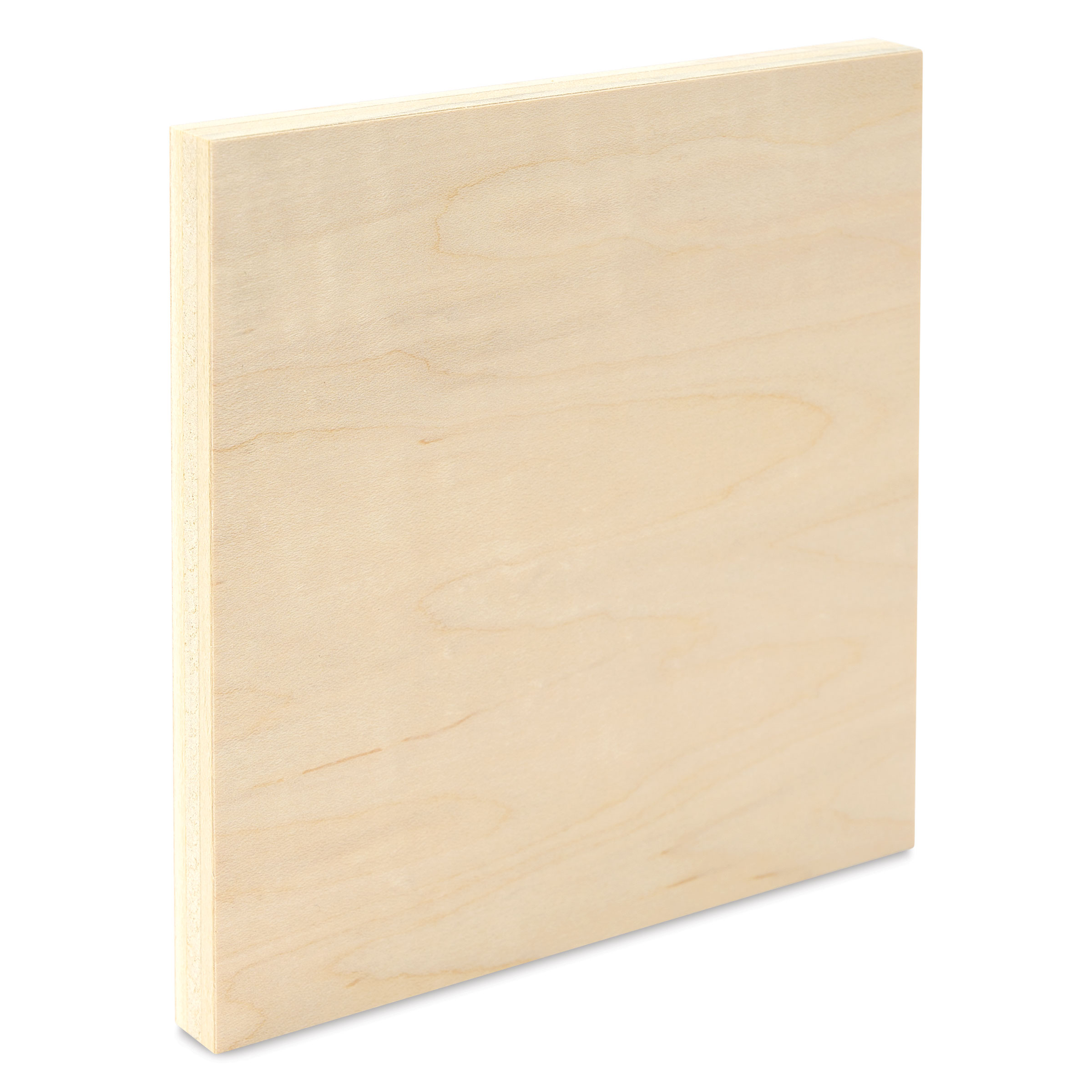 Art Boards Natural Maple Panel - 5" x 5", uncradle | BLICK Art Materials