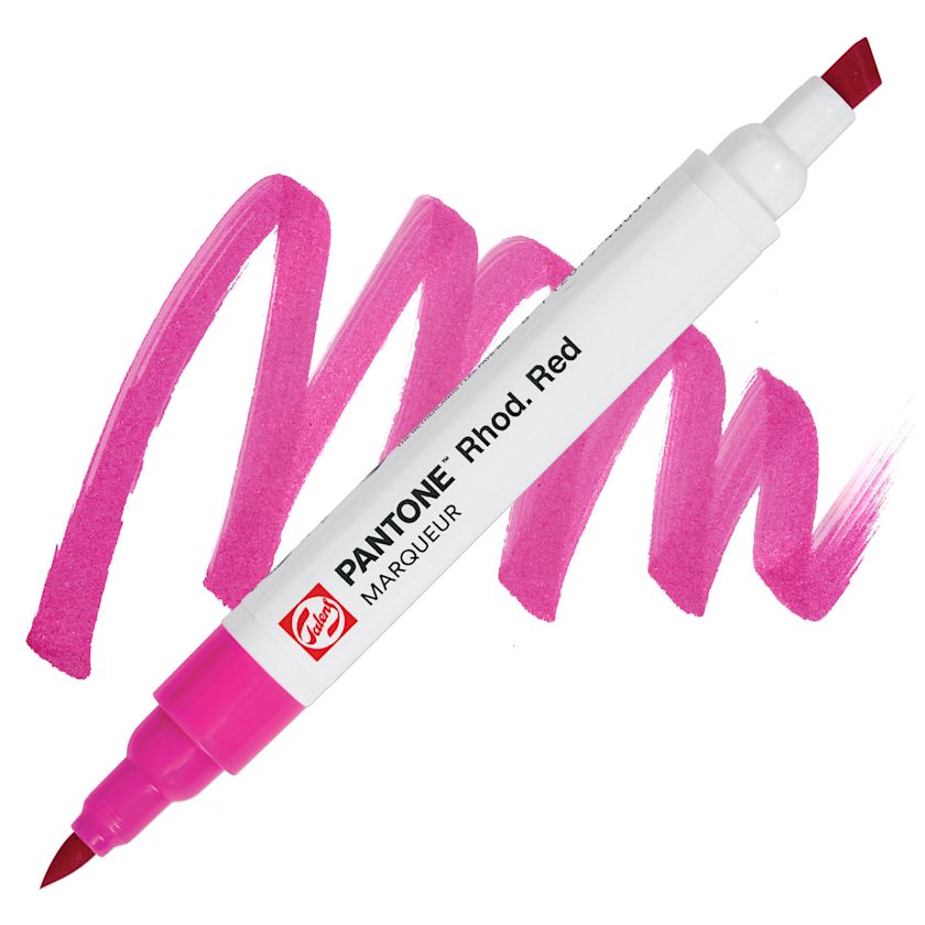 Pantone Dual Tip Marker - Rhod. Red | BLICK Art Materials