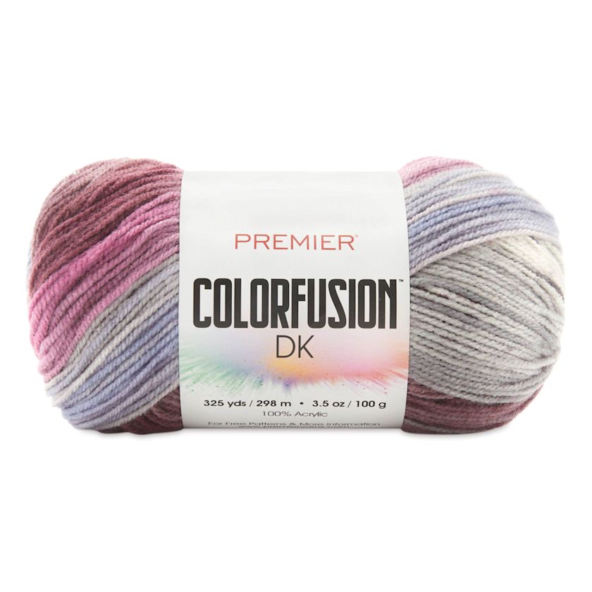 Premier Yarn Colorfusion DK Yarn - Berries & Cream, 325 yards | BLICK ...
