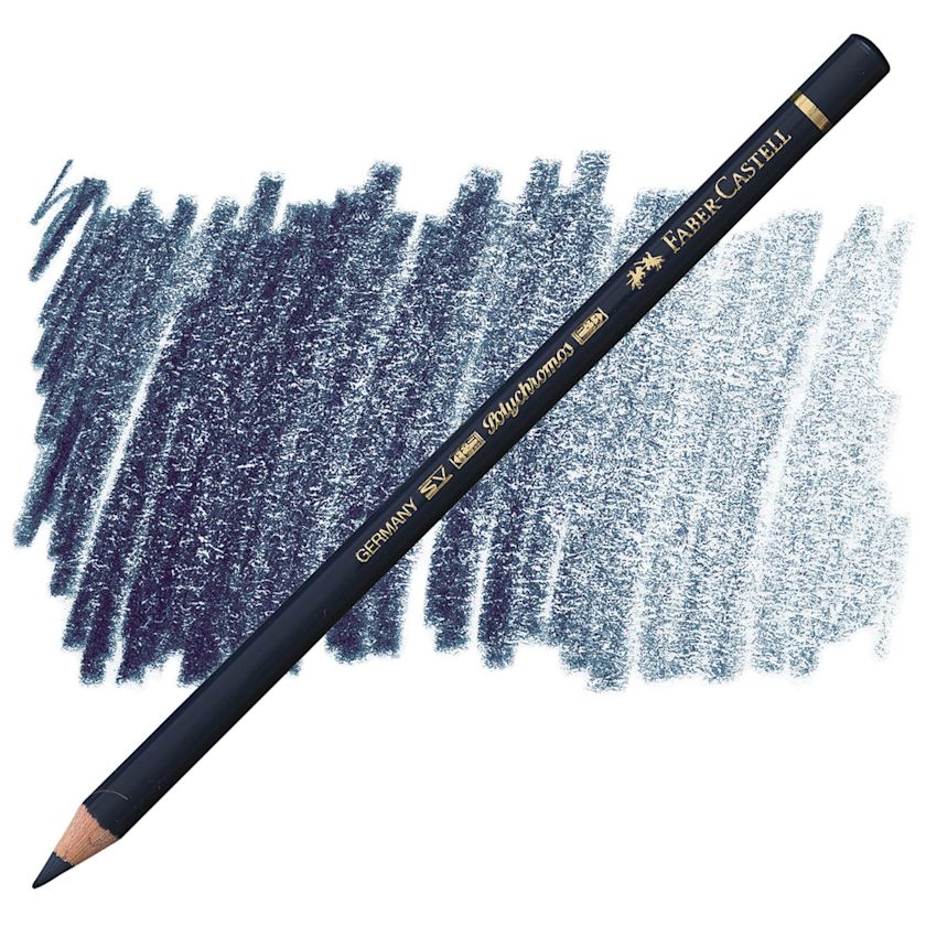 Faber-Castell Polychromos Pencil - Dark Indigo | BLICK Art Materials