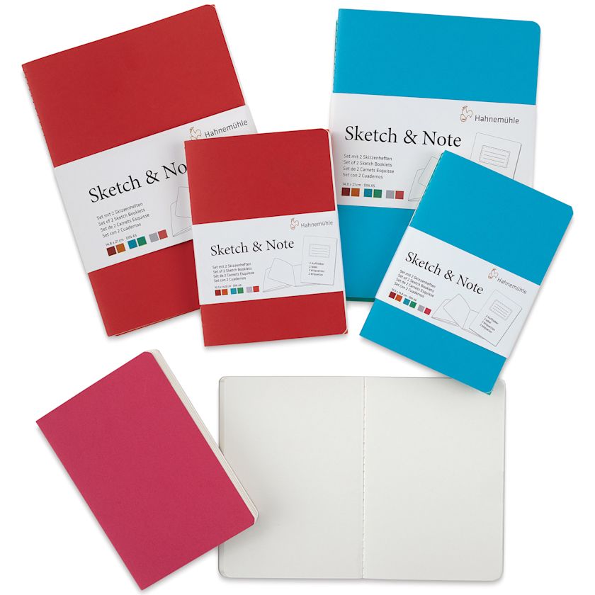 Hahnemühle Sketch and Note Booklet Packs | BLICK Art Materials
