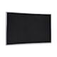 Ghent Recycled Rubber Tackboard - 6 ft x 4 ft, Black | BLICK Art Materials