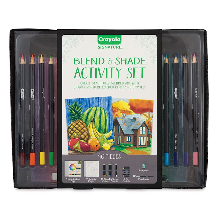 Crayola Signature Blend & Shade Activity Set | BLICK Art Materials