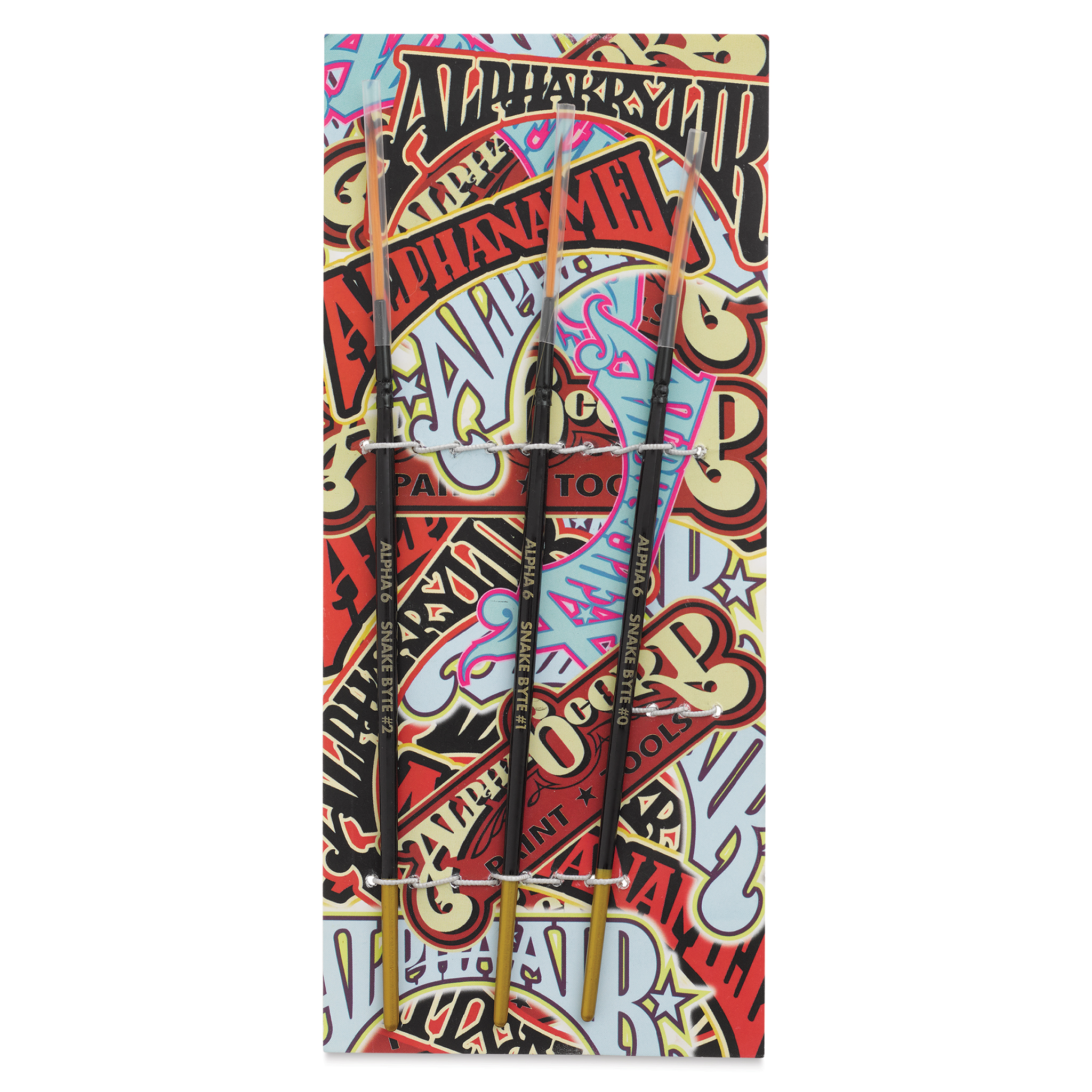 Alpha6 Synthetic Pinstriping Brush Set | BLICK Art Materials