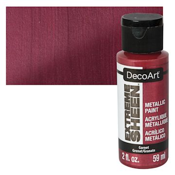 DecoArt Extreme Sheen Metallic Acrylic Paint - Garnet, 2 oz | BLICK Art ...