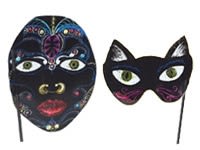 Carnival Scratch Art Mask - Lesson Plans | BLICK Art Materials