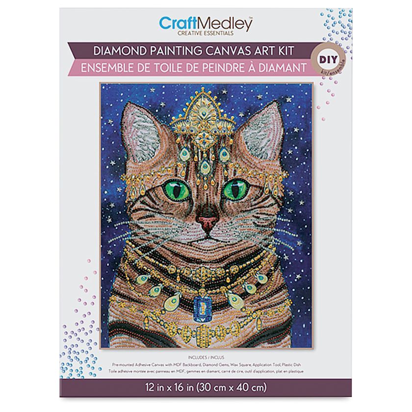 Craft Medley Diamond Painting Canvas Art Kits | BLICK Art Materials
